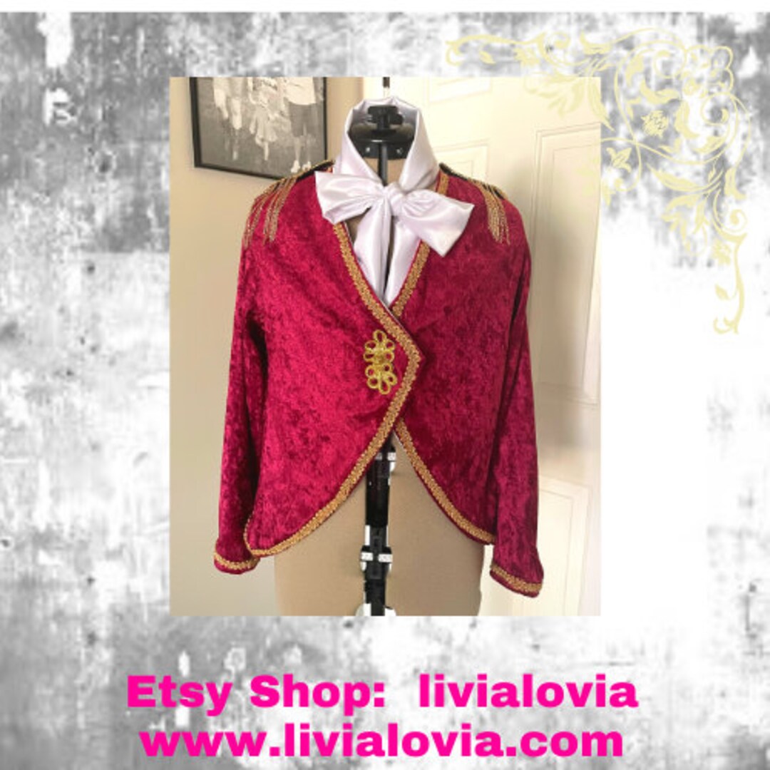 Footman Costume, Footman Jacket, Footman Vest, Frog Footman Costume ...