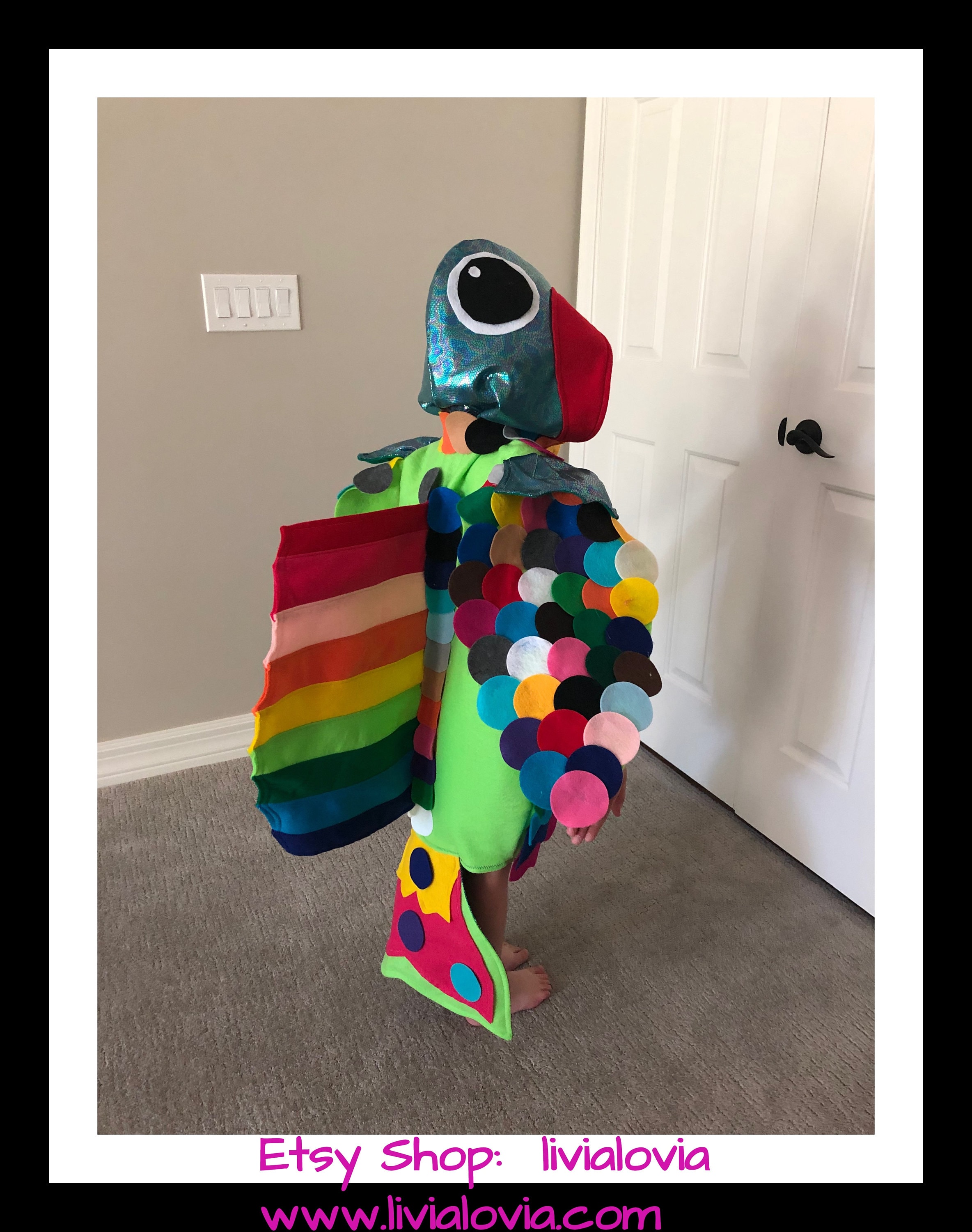 Rainbow Fish Costume Rainbow Fish Fish Costume Whale - Etsy