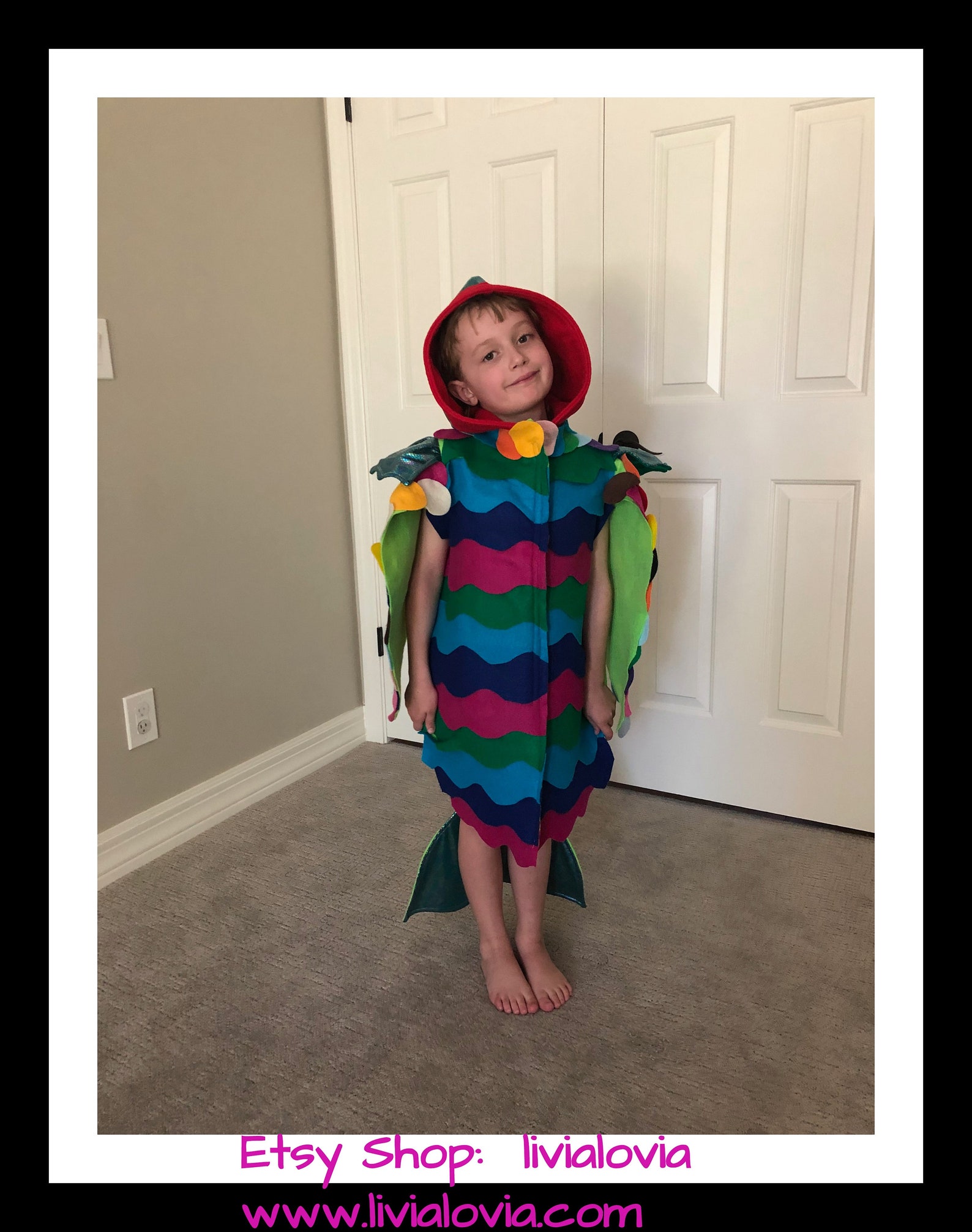 Rainbow Fish Costume Rainbow Fish Fish Costume Whale - Etsy