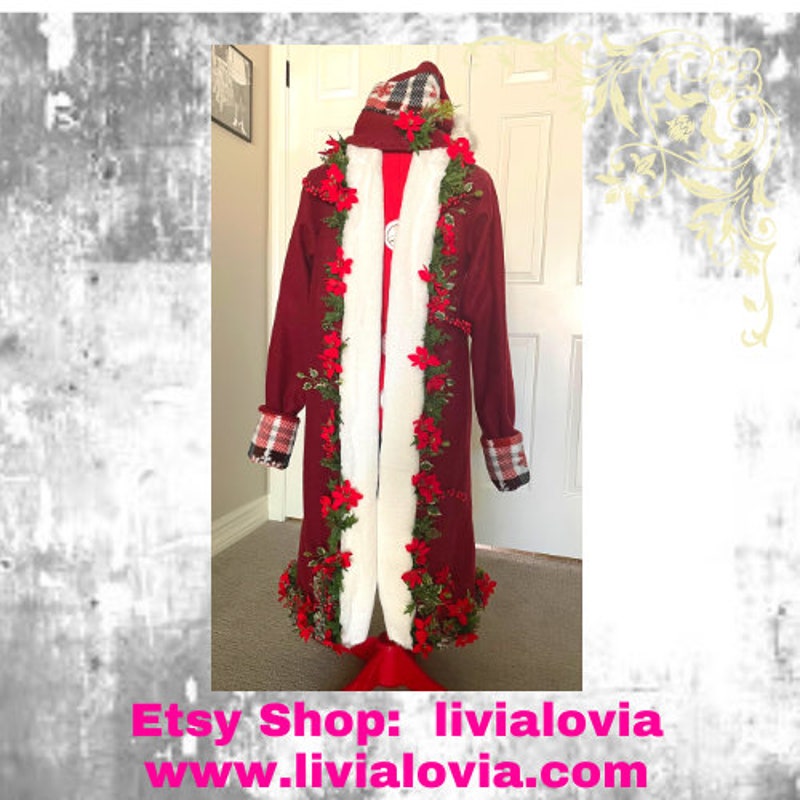 Victorian Santa Suit - Etsy