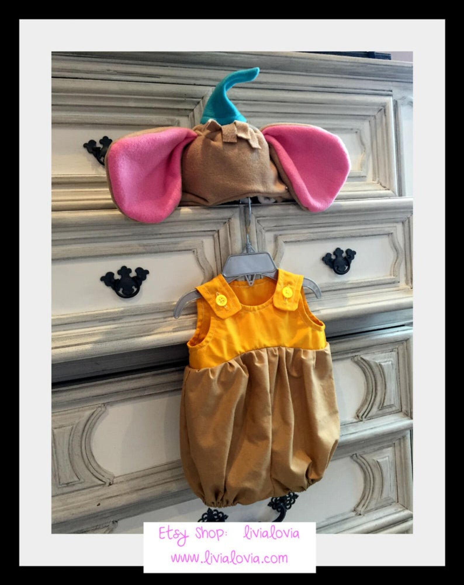 Mouse Romper, Mouse Costume, Mouse Hat - Etsy