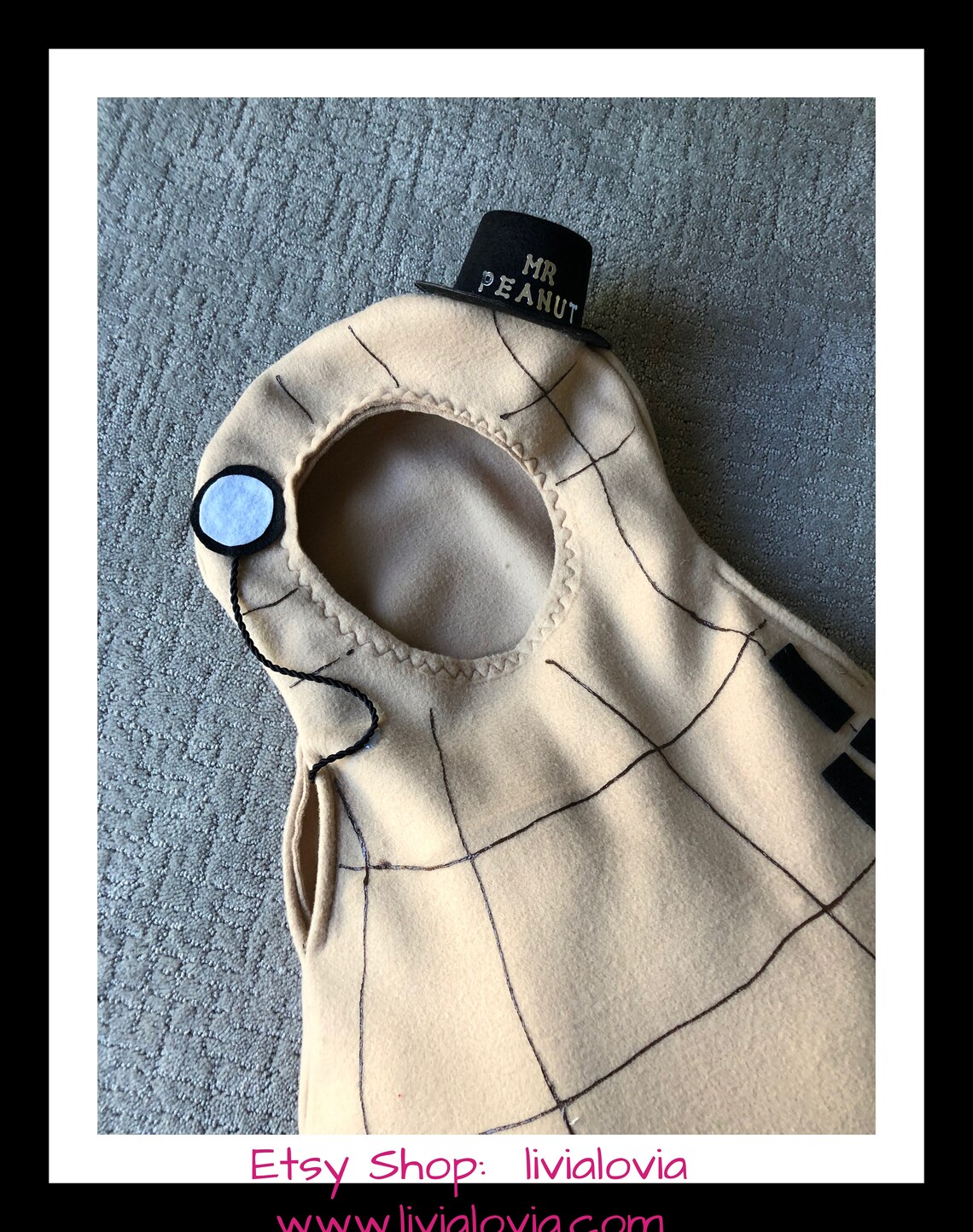 Peanut Costume Nut Costume Food Costume - Etsy