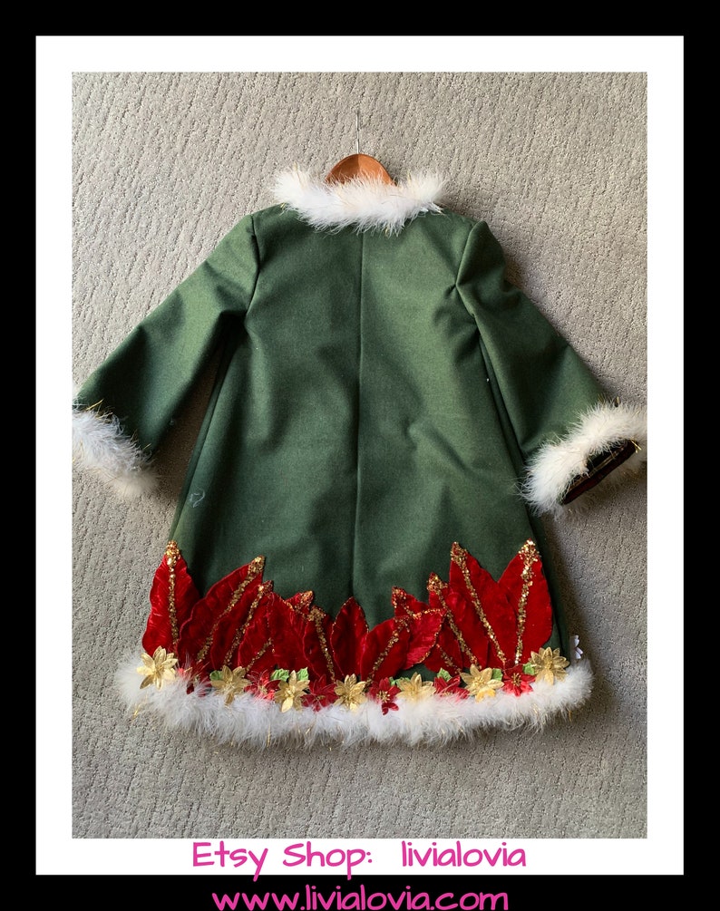 Father Christmas Wool Coat - Etsy