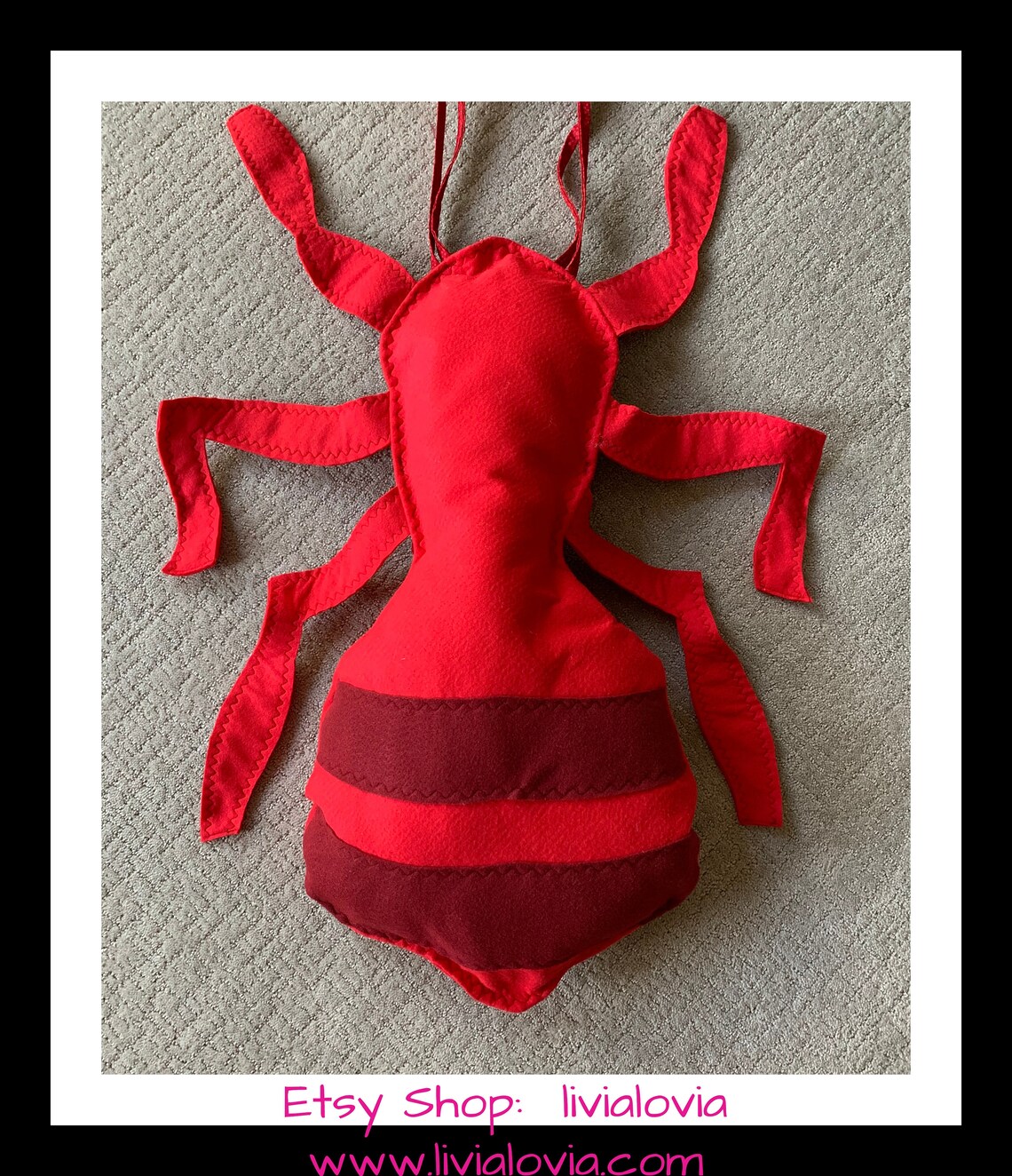 Red Ant Costume Bug Costume Bee Costume Ant Costume Insect - Etsy