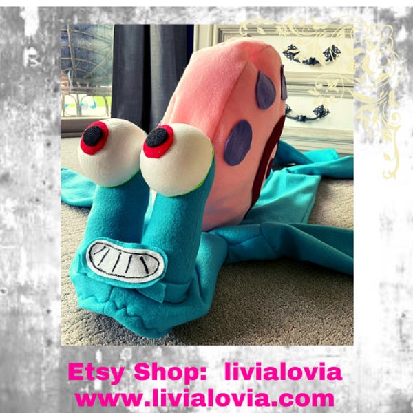Adult Gary the Snail Costume - Etsy