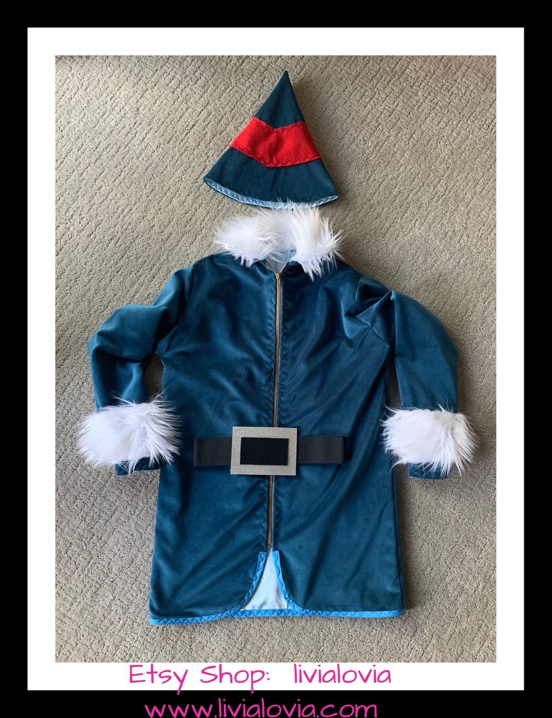 Blue Elf Costume - Etsy
