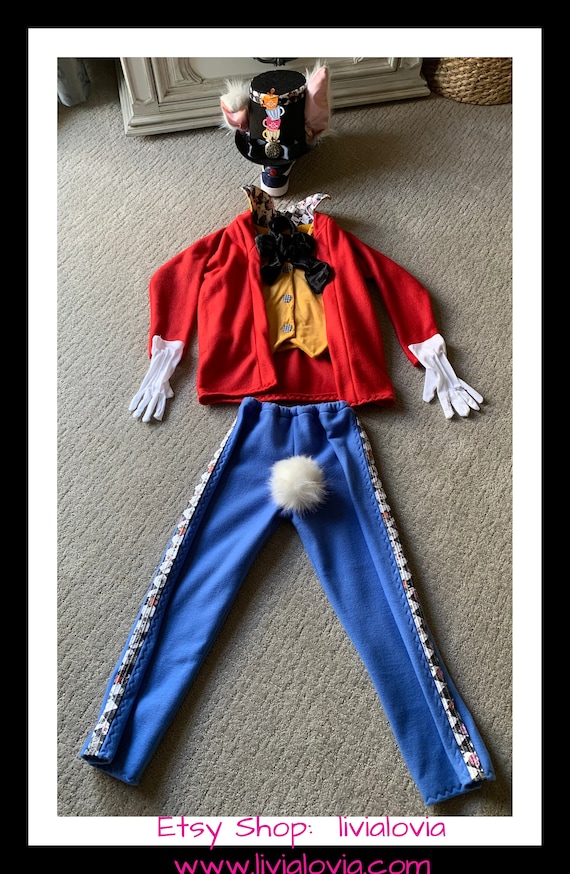White Rabbit Costume Rabbit Costume Bunny Costume Madhatter | Etsy