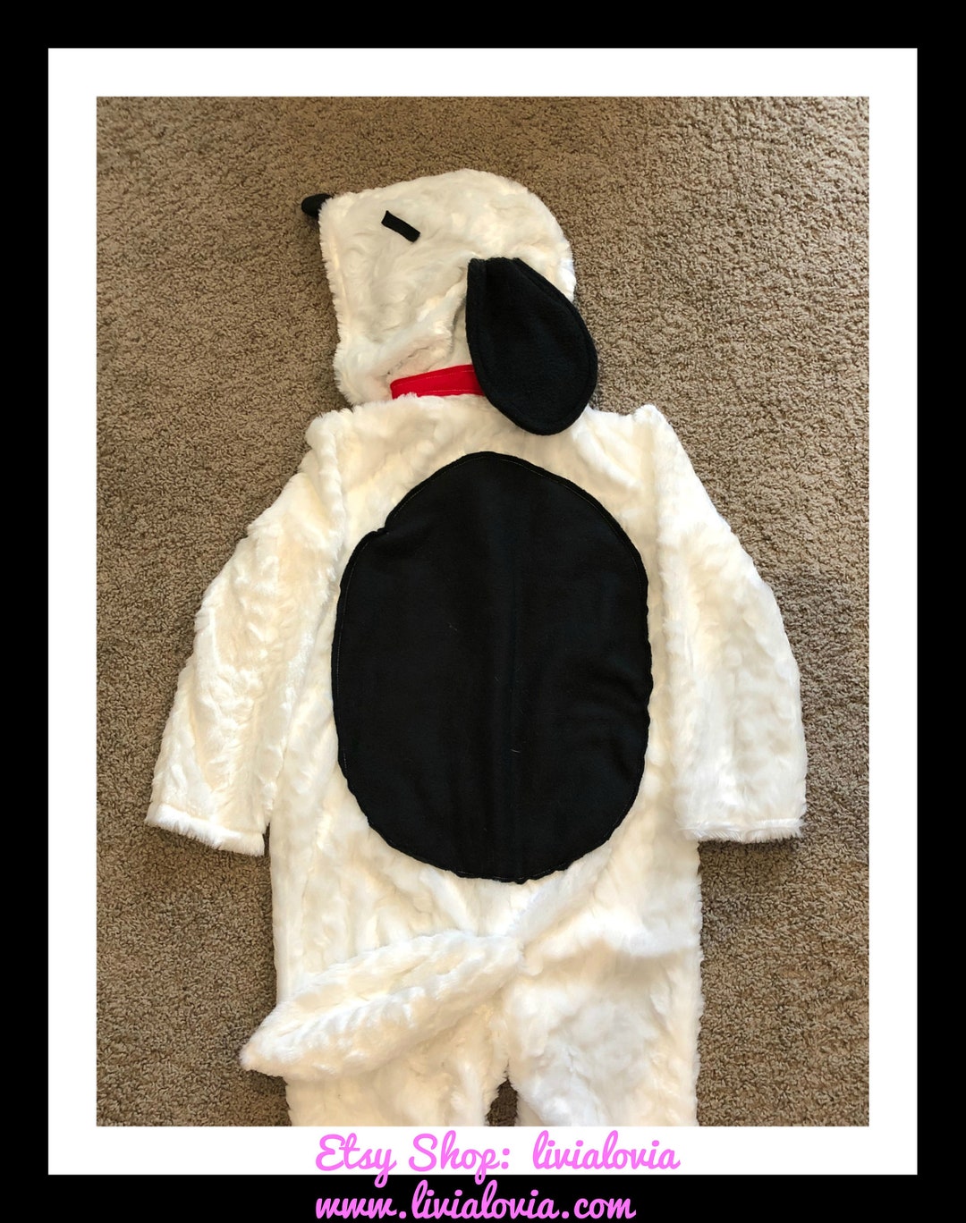 White Dog Costume, Beagle Costume, Puppy Costume - Etsy