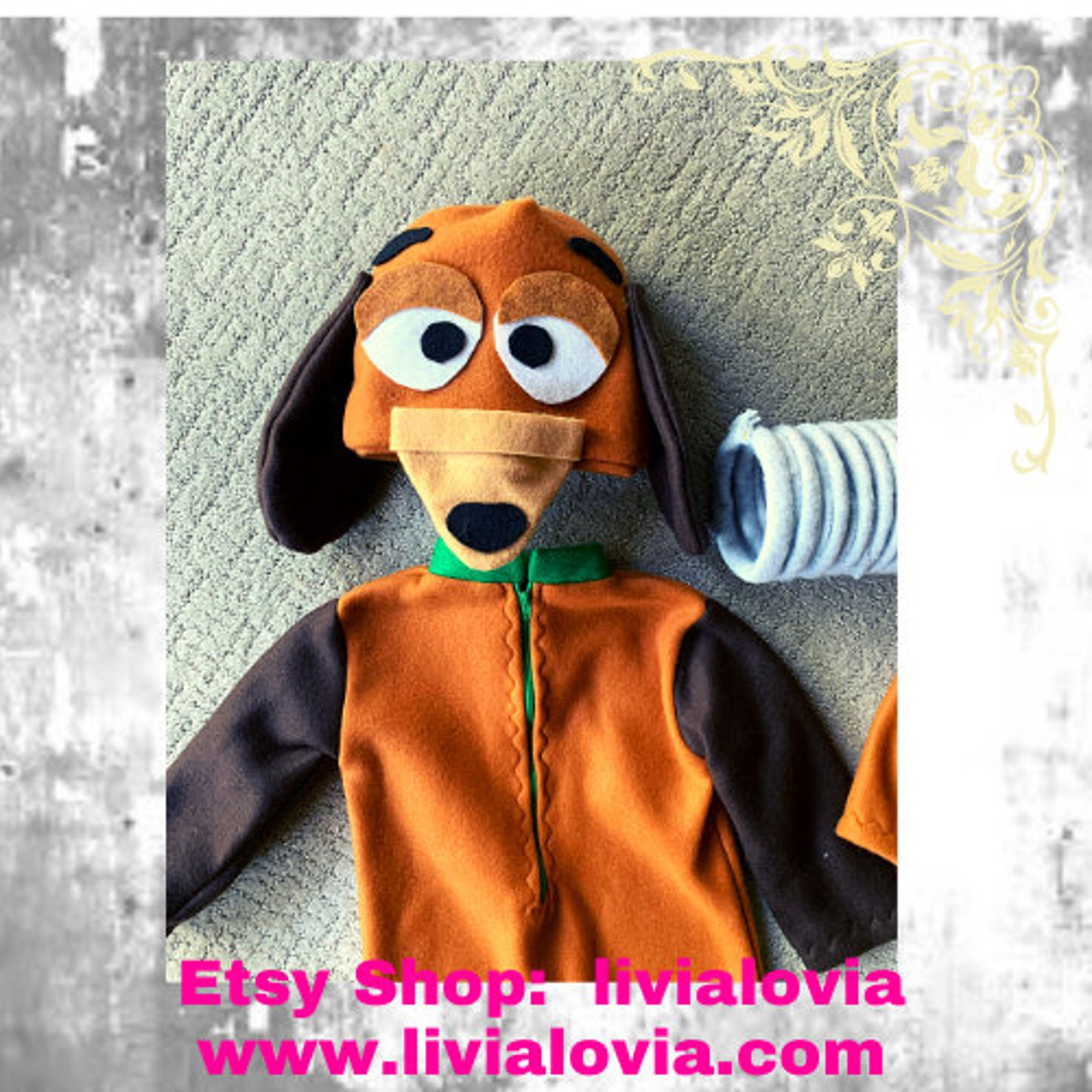 Slinky Costume, Twin Costume, Dog Costume, Weiner Dog Costume ...