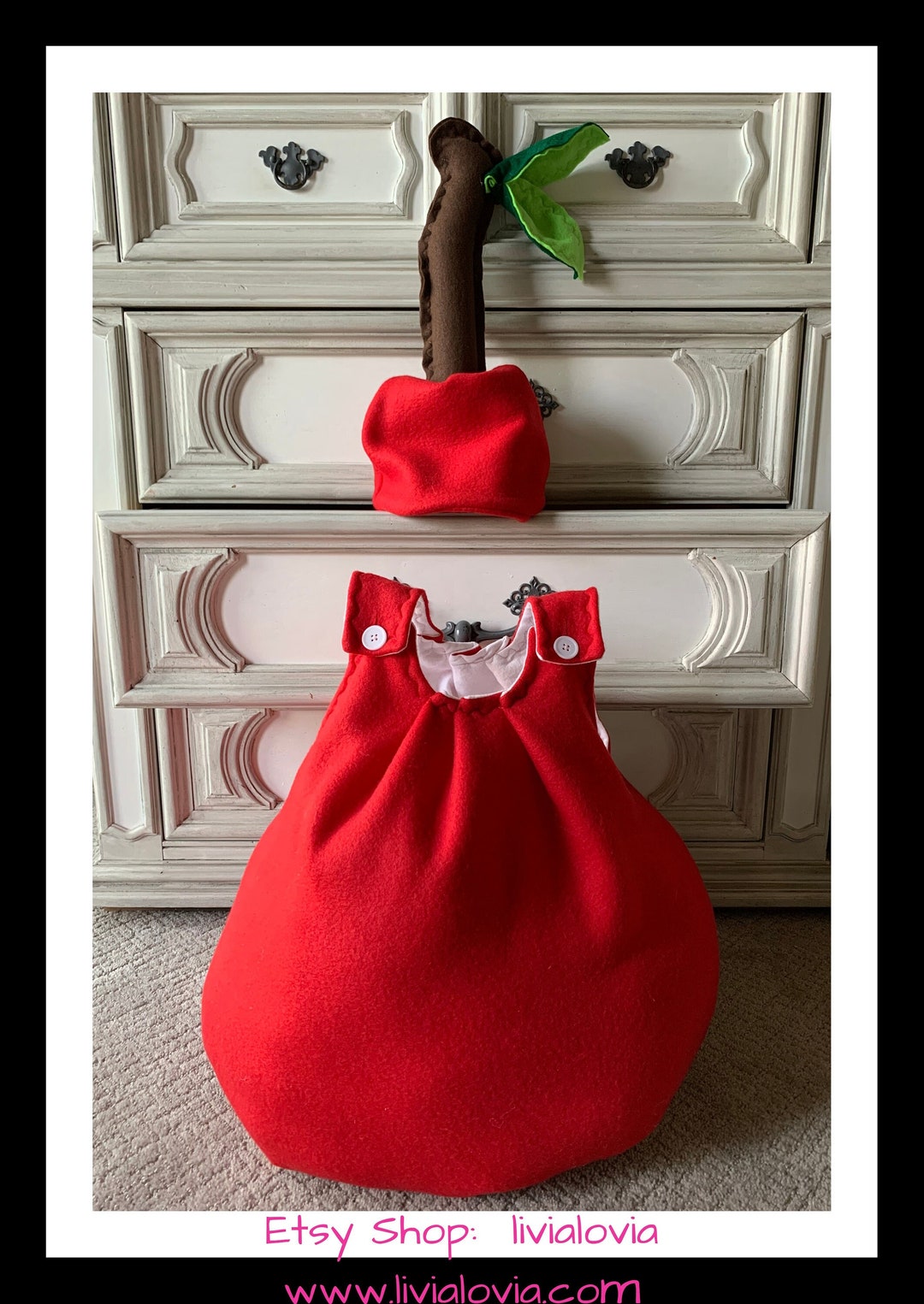 Cherry Costume, Fruit Costume, Apple Costume - Etsy