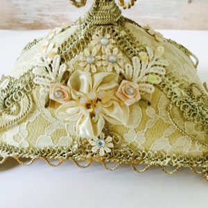 Coquette Vintage Victorian Antique Shabby Chic Table Mirror Vanity ...