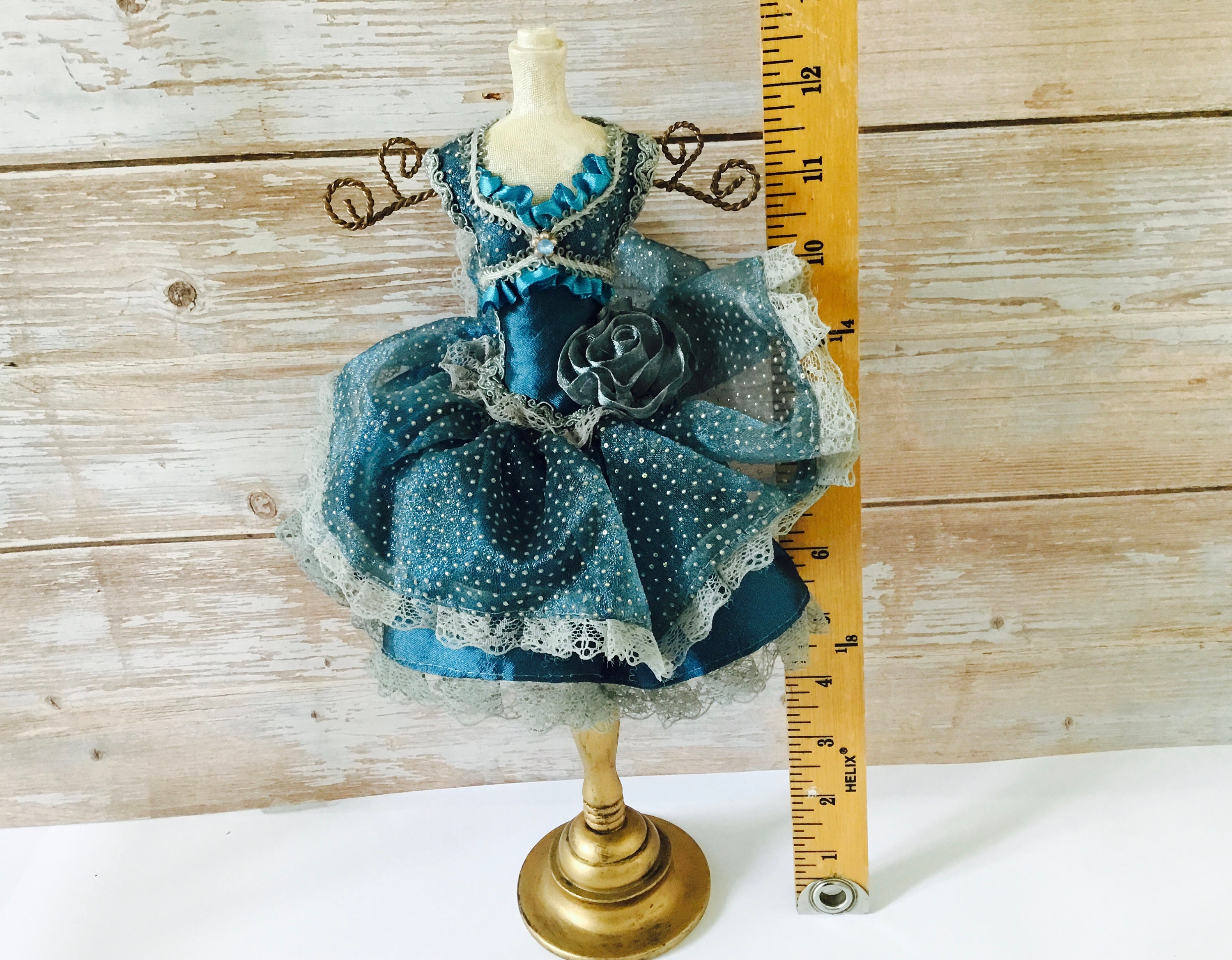 Coquette Vintage Victorian Mannequin Jewelry Display Stand Dress Holder ...
