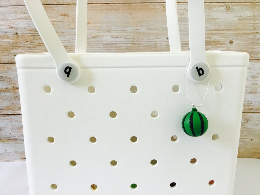 Squishy Watermelon Charm / Bogg Bag/ Beach Bag/ Backpack / Purse - Etsy