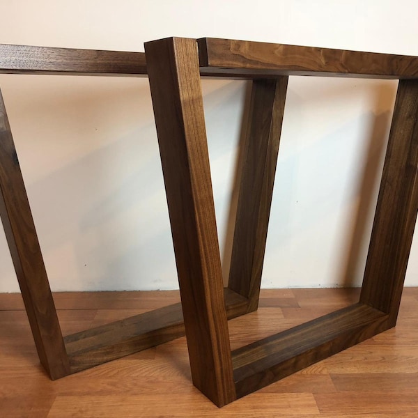 Wood Table Base - Etsy