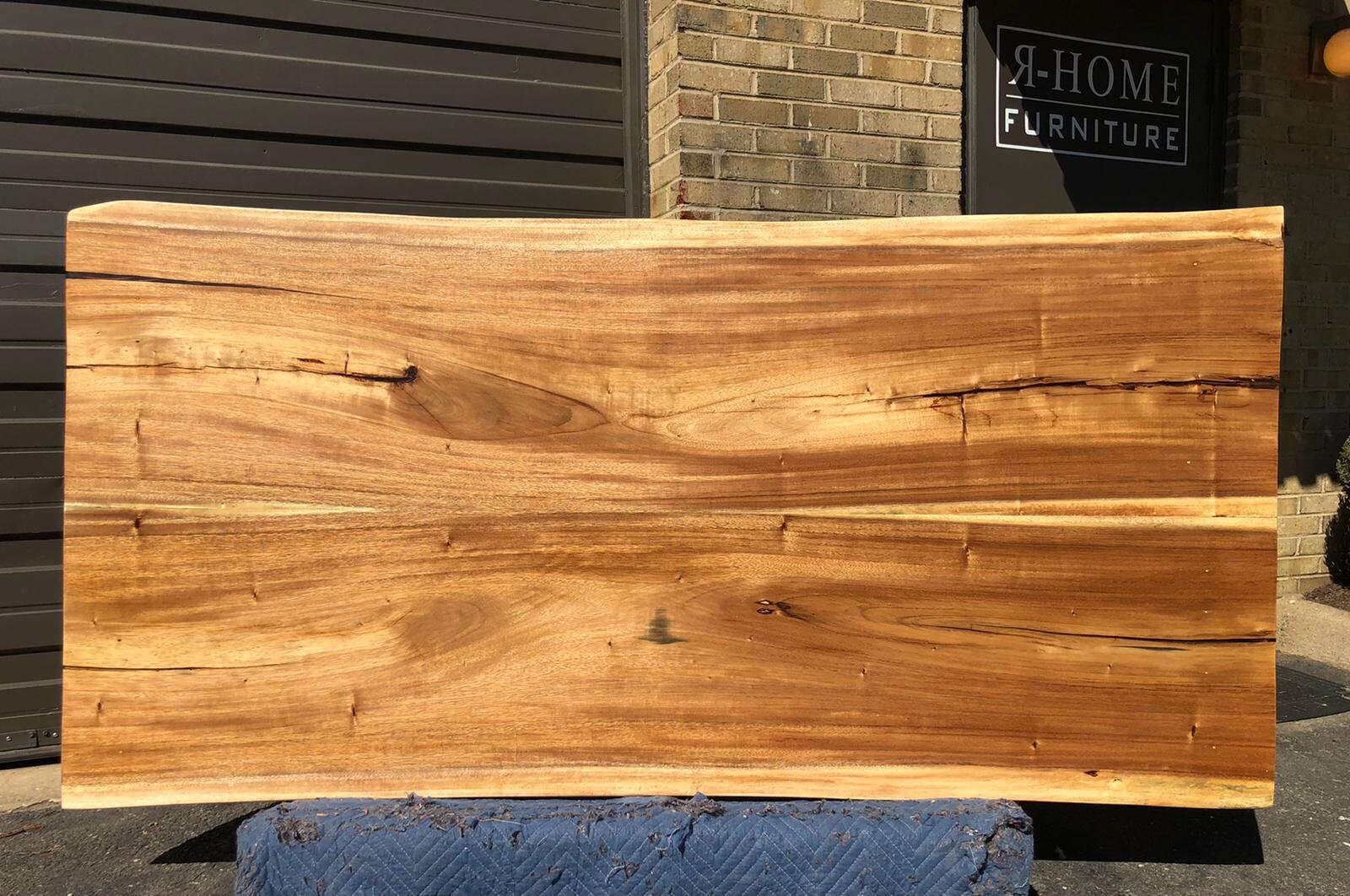 Live Edge White Oak Wood Table Top 63 | atelier-yuwa.ciao.jp