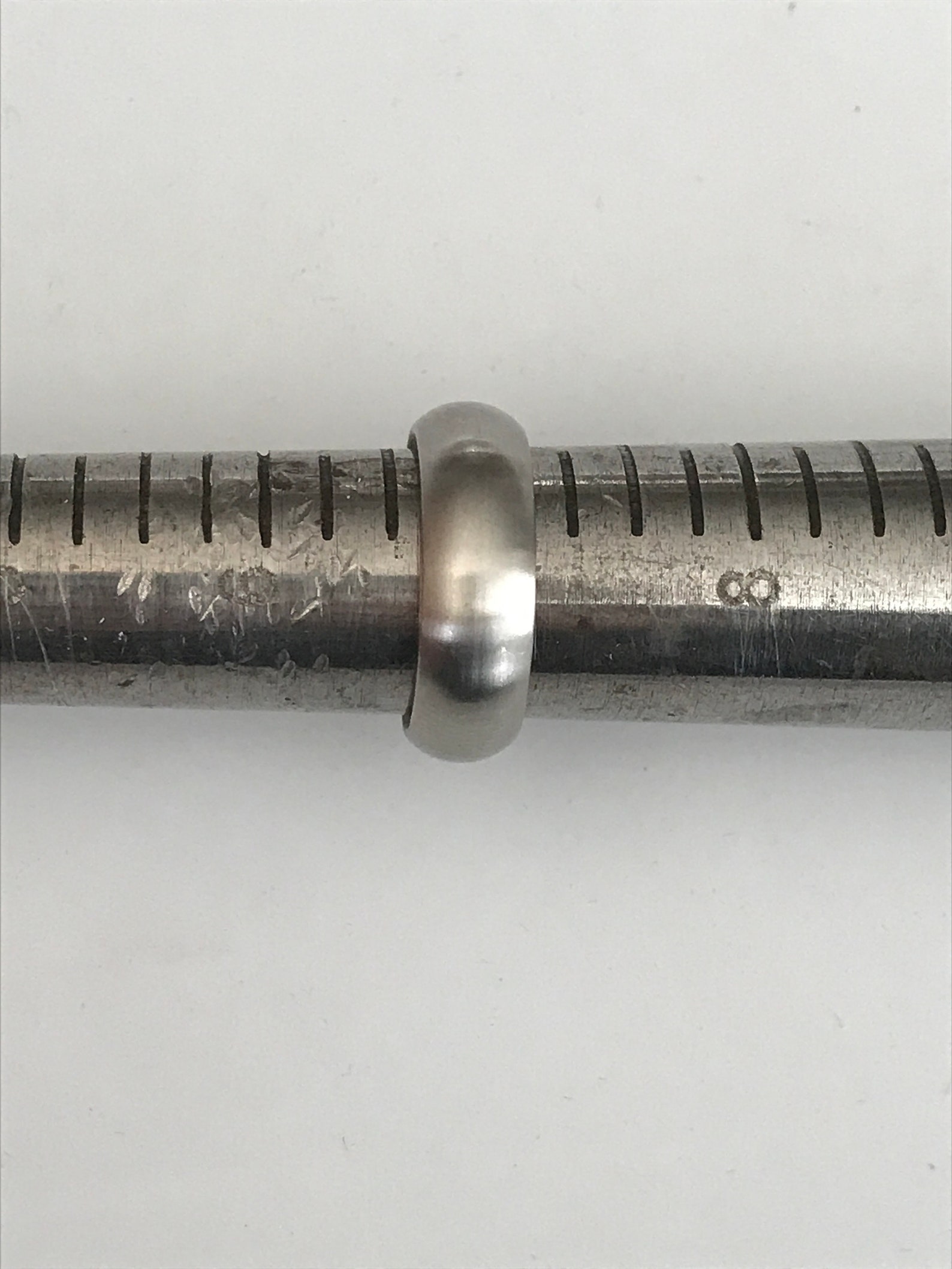 Sleek Stainless Steel Tension Ring With Diamond - Etsy