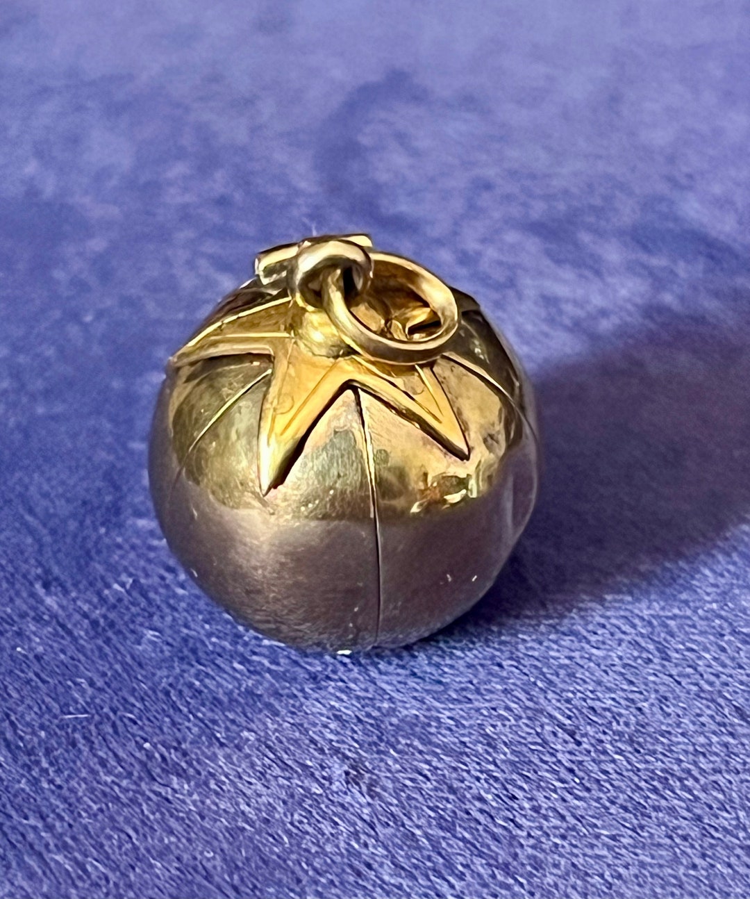 Antique 9K Gold and Silver Masonic Fob Pendant Opens - Etsy