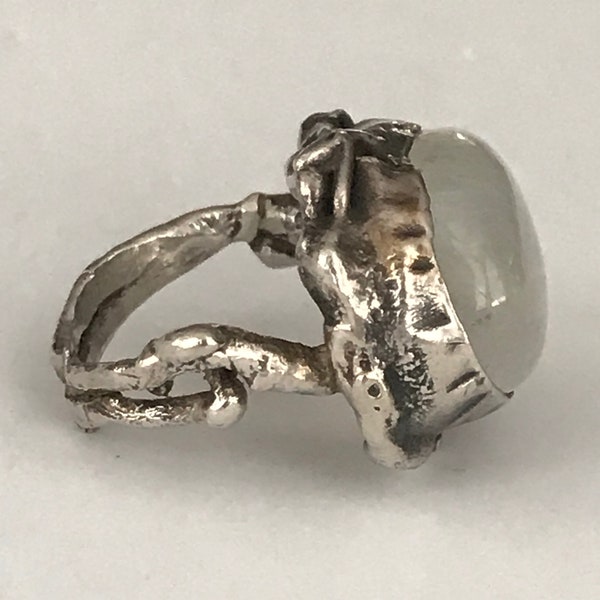 Unusual Silver Ring - Etsy
