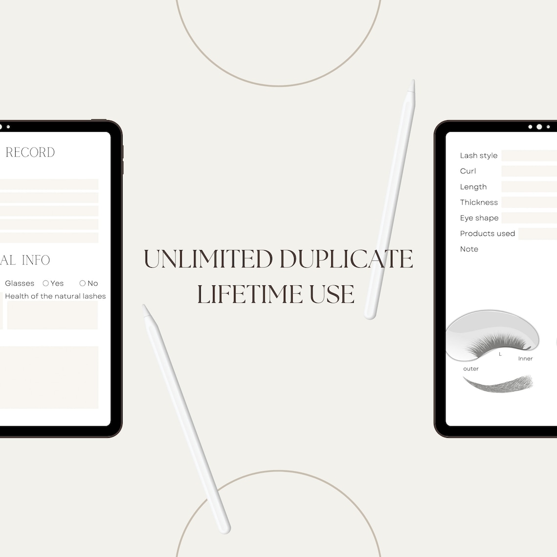 Eyelash Extensions Client Record Book/ Lash Client Record/ - Etsy