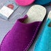 DIY Wool Felt Slipper Kit: Easy Sewing Project - Etsy