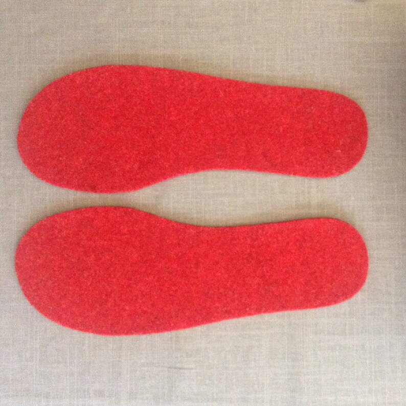 Super-thick Woollen Felt Insoles Super Boot Liners UK Sizes | Etsy