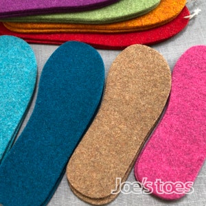 Boot Liners Felt Insoles in U.S. Sizes Super-thick Woollen - Etsy