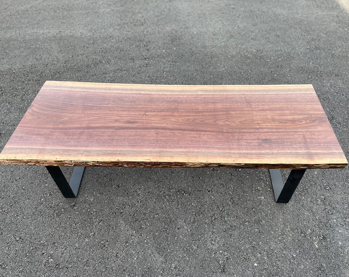 Live Edge Walnut Coffee Table - Etsy