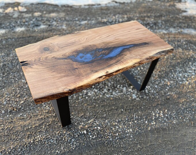 Live Edge Butternut Coffee Table - Etsy