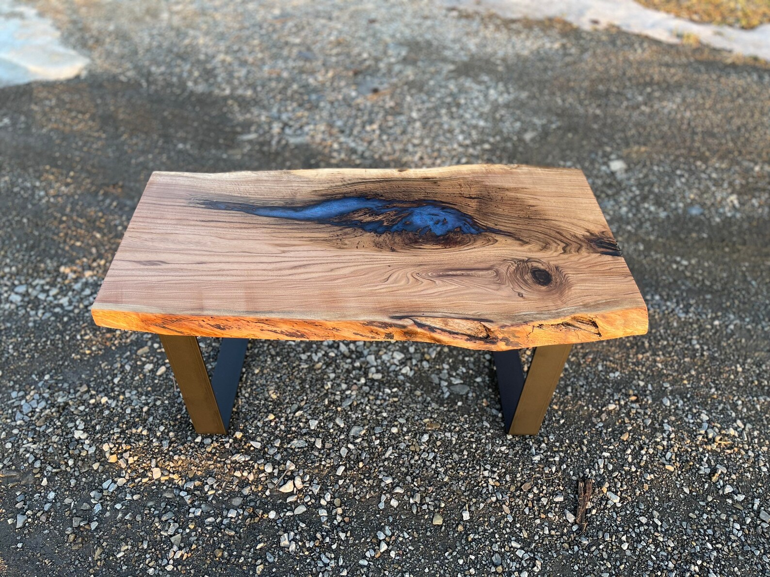 Live Edge Butternut Coffee Table - Etsy