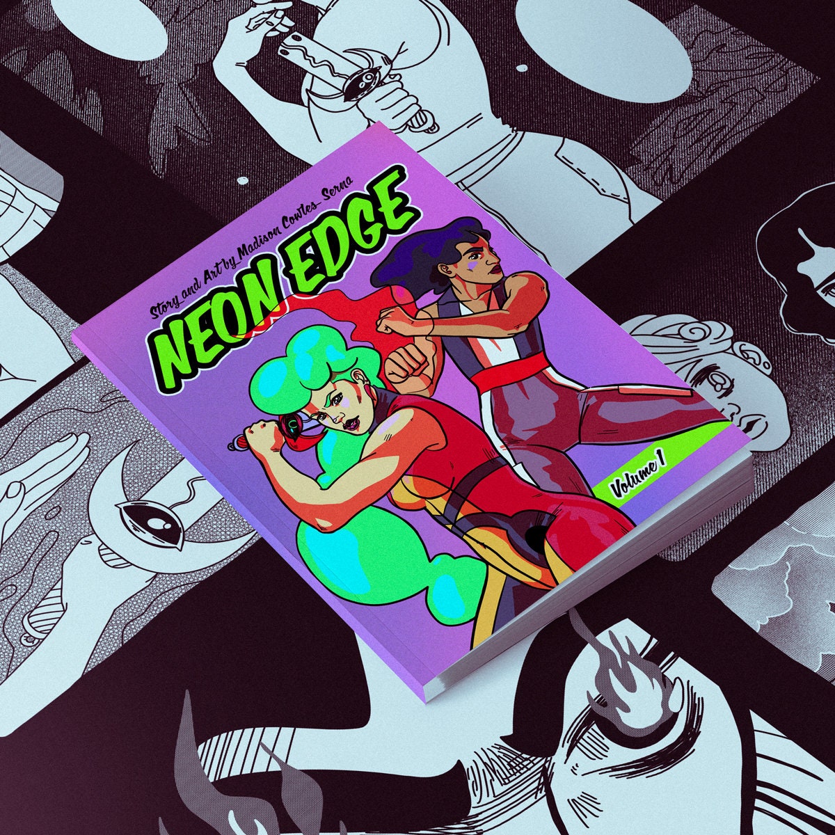 Neon Edge Volume 1 Comic Book - Etsy