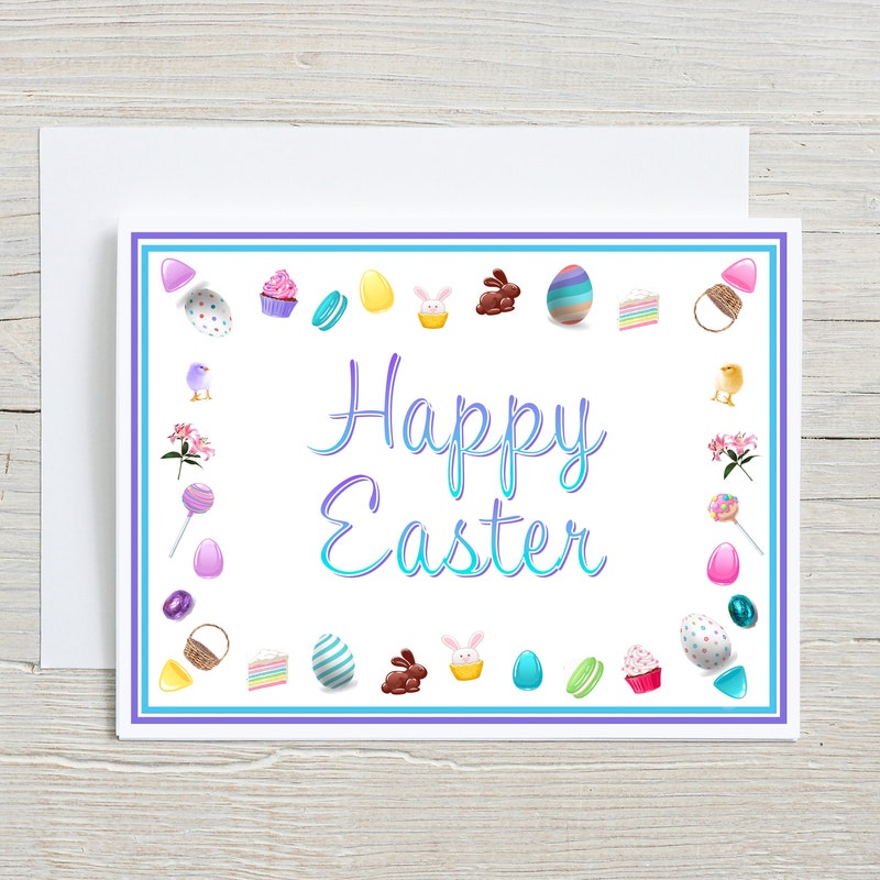 Handmade Easter Card - Etsy
