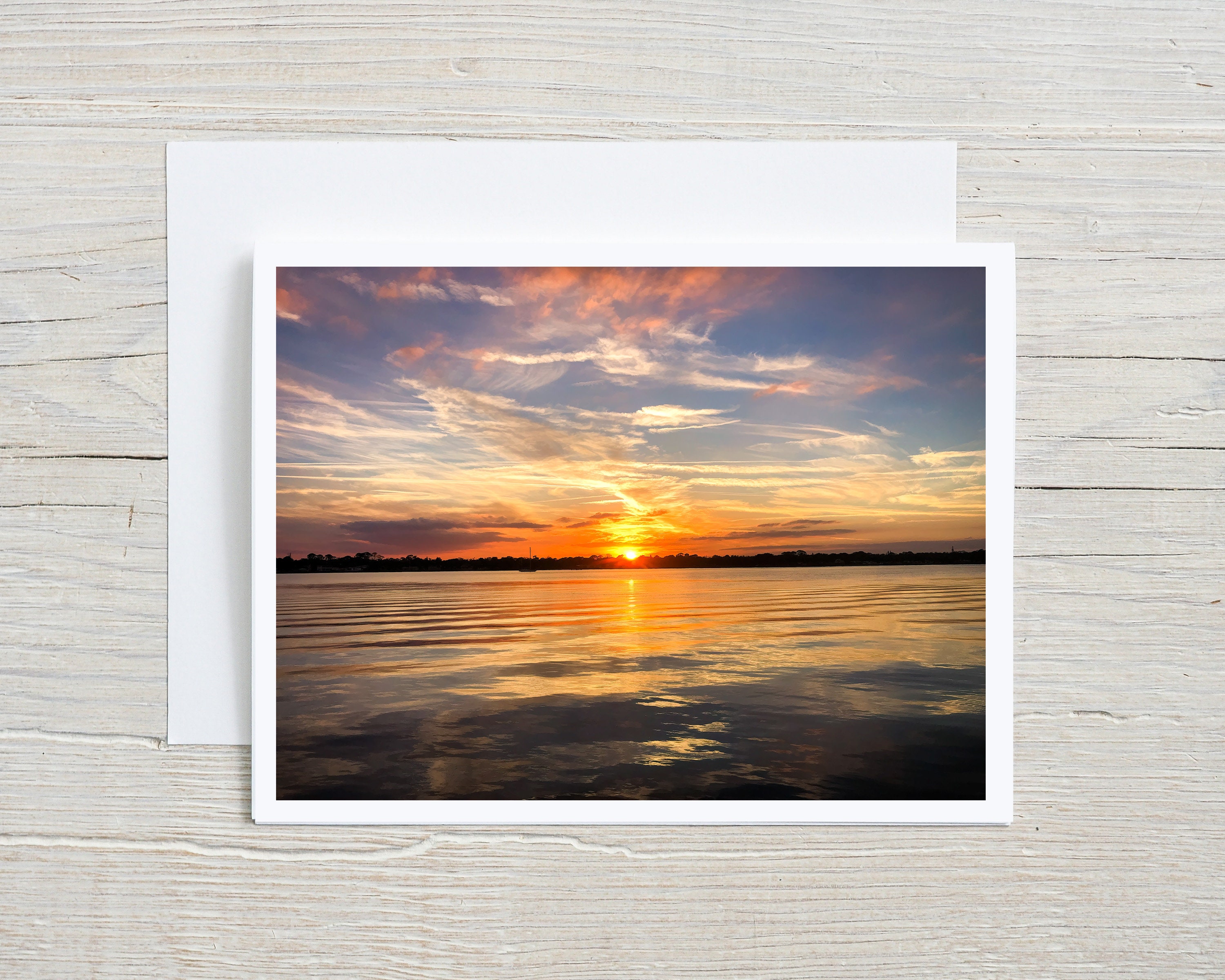 Sunset Art Photo Note Cards Handmade With Envelopes, Nature Photo ...