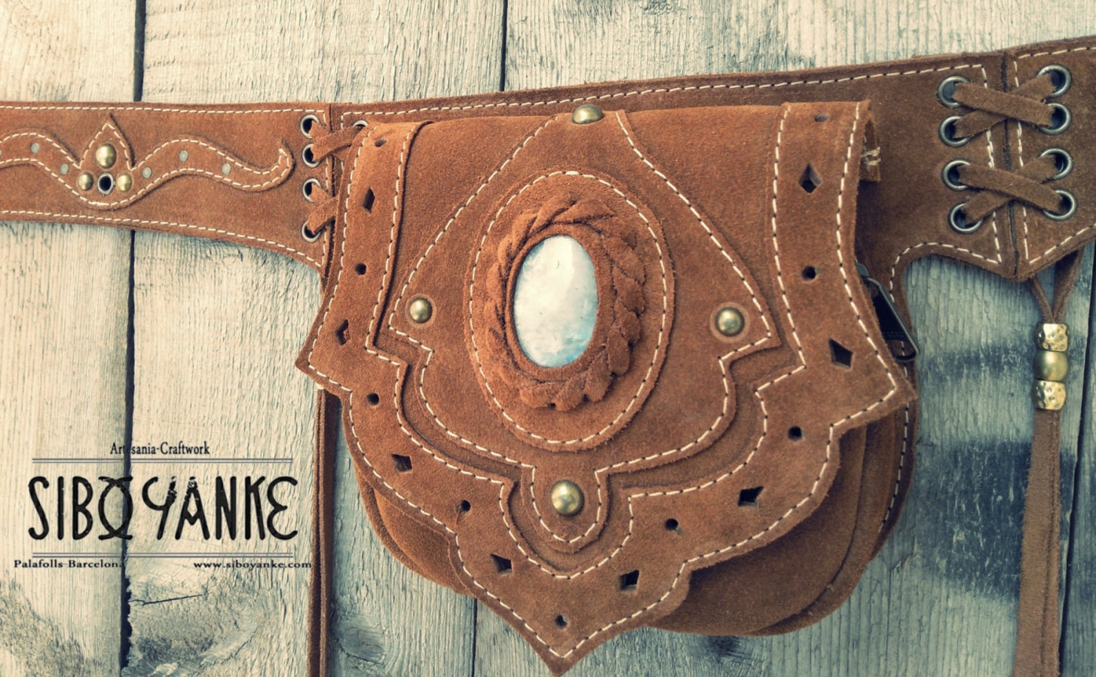 Leather Utility Belt Festival Belt With All Magic of - Etsy