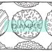 Donut Printable Coloring Page Party Favor Instant Download - Etsy