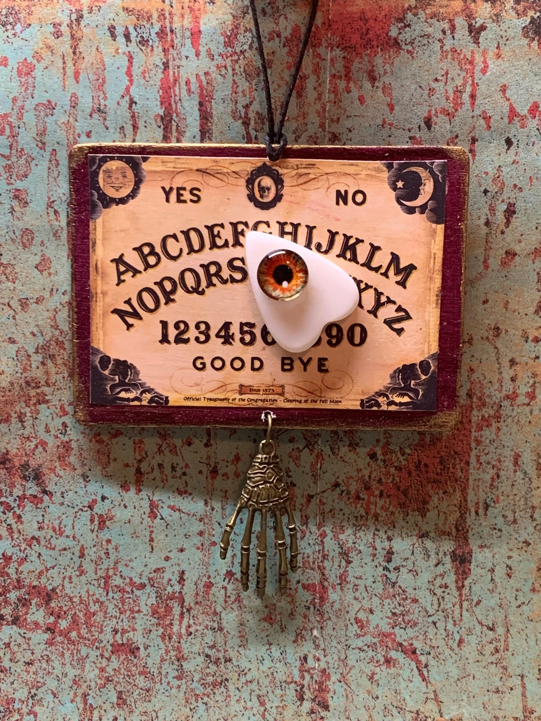 Spirit Ouija Board Ornament Goth Decor - Etsy