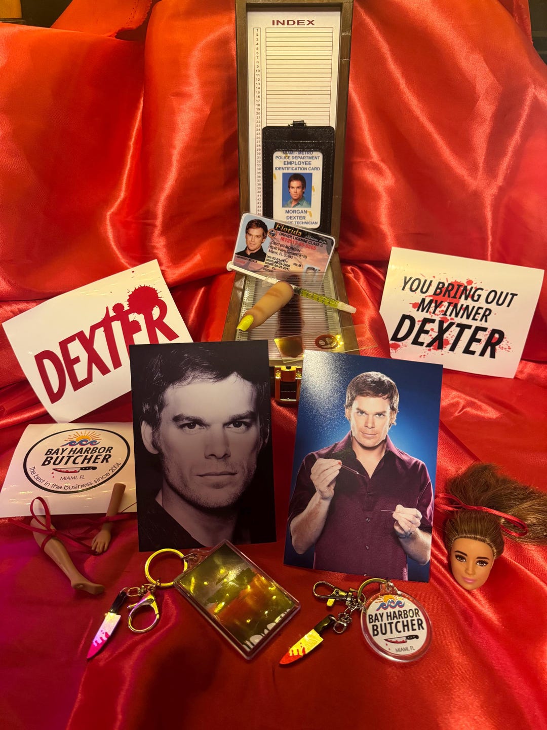 Dexter Inspired Blood Slide Box Starter Kit, Blood Slide Box, Photos, I ...