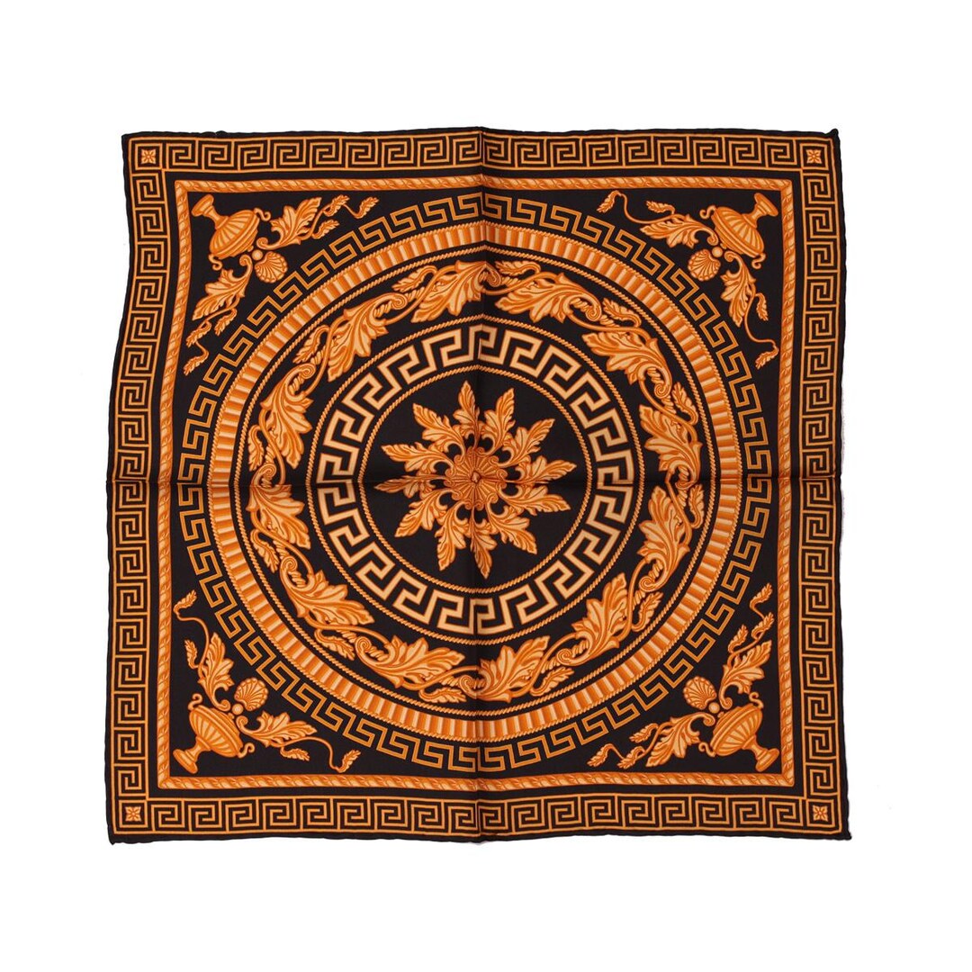 Black Pocket Square Luxurious Silk Pocket Square With Hand-rolled Edges ...