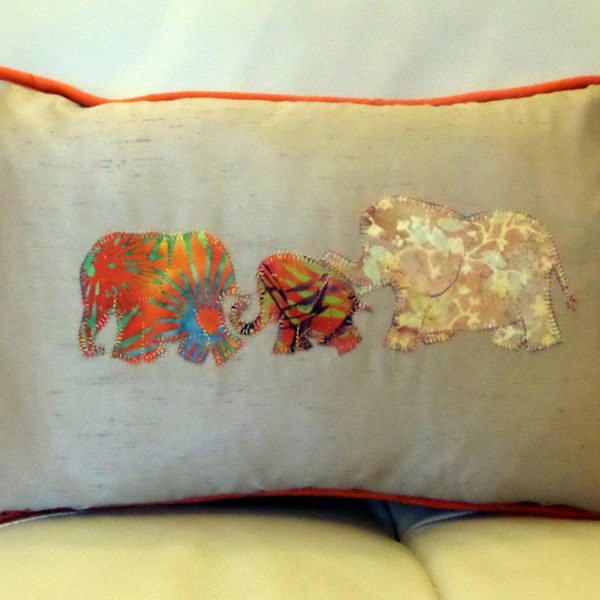 Elephant Cushion - Etsy UK