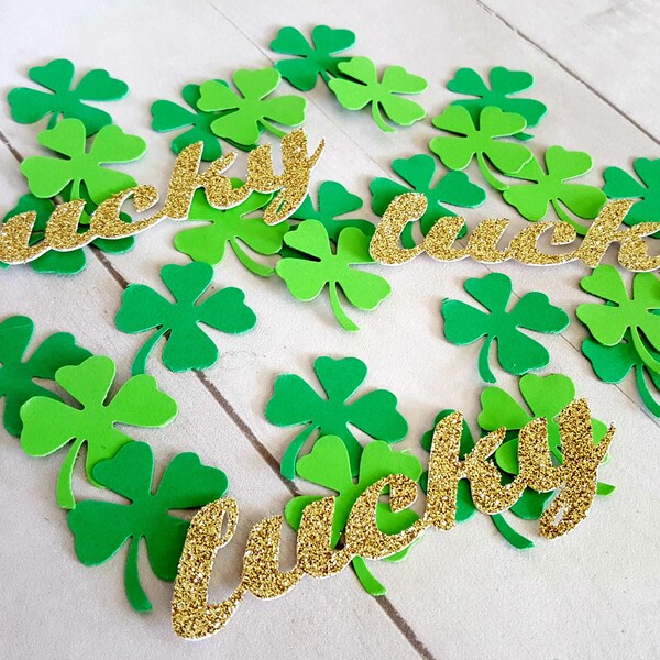 Shamrock Confetti - Etsy