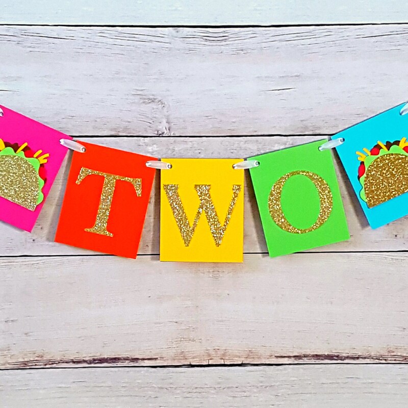 Taco Twosday Decorations - Etsy