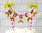 Cherry Birthday Decorations Cherry Cake Topper Fruit Party | Etsy