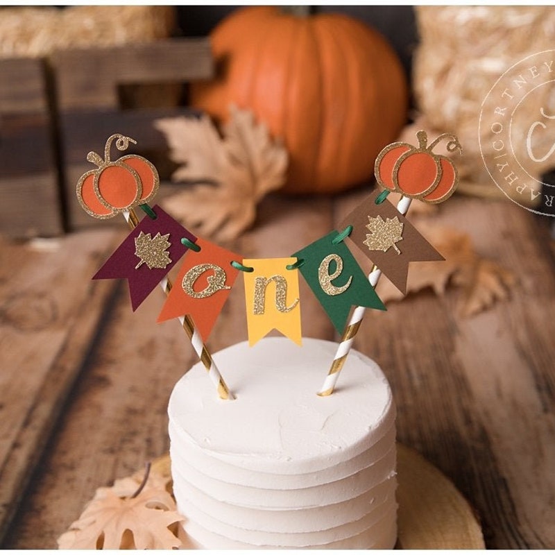 Fall Cake Topper - Etsy