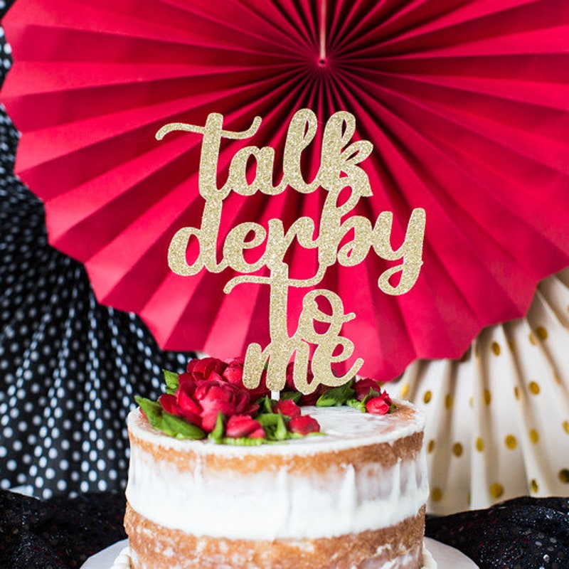 Talk Derby to Me - Etsy