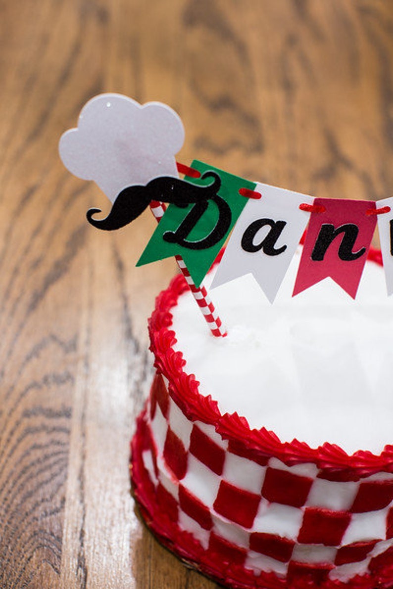 Pizza Party Decorations. Pizza Party Cake Topper. Pizza Party - Etsy