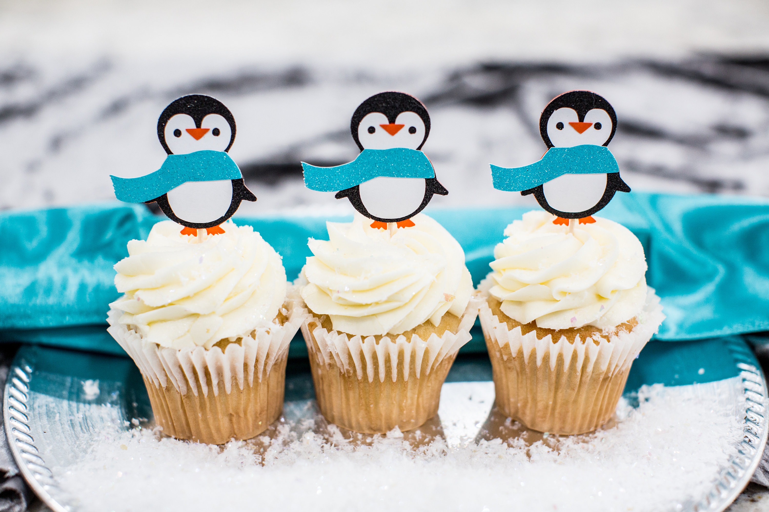 Penguin Party Decorations. Boy Winter Onederland Decorations. Penguin ...