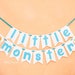 Little Monster Banner. Little Monster Party Decorations. - Etsy