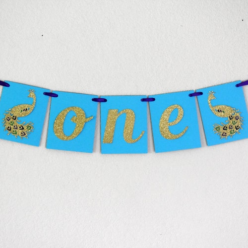 Peacock Party Decorations. Peacock Banner. Peacock Birthday - Etsy