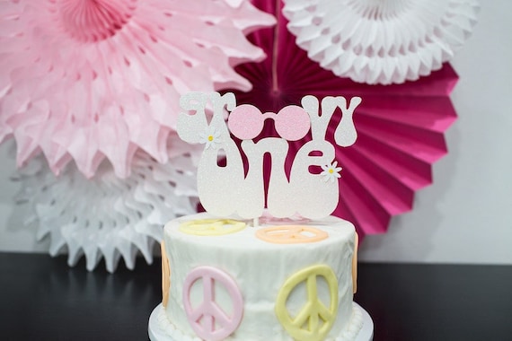 Groovy One 1st Birthday. Groovy One Cake Topper. Groovy One Party ...