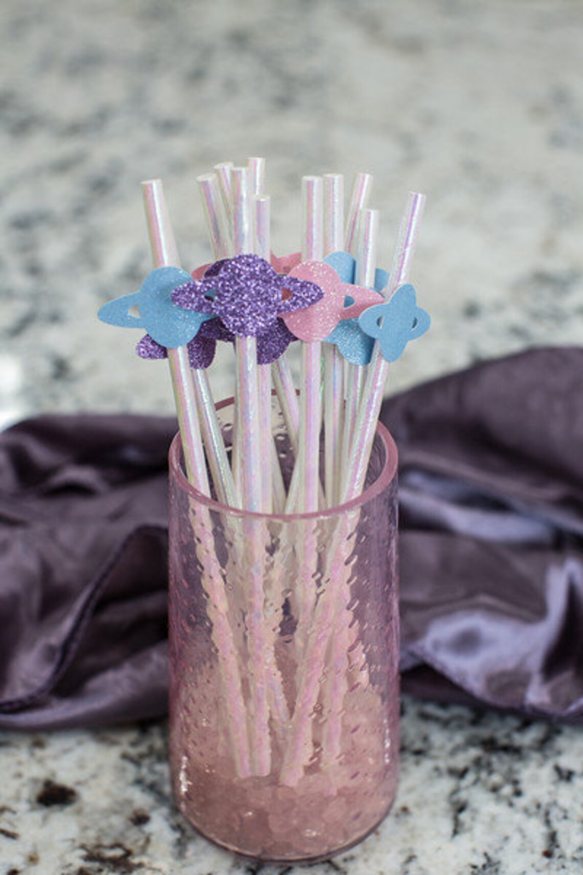 Pastel Planet Straws, Galaxy Party Decorations (12 Ct) - Etsy