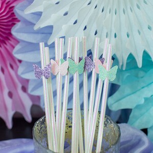 Pastel Party Decorations. Pastel Butterfly Party Decorations. Butterfly ...